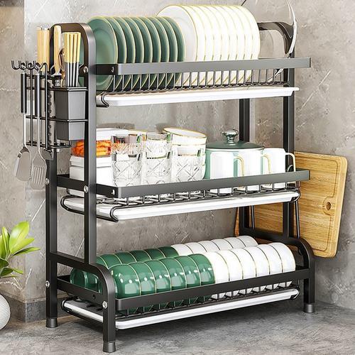 Jual Chosmo mall rak piring rak piring dapur rak penyimpanan piring ...