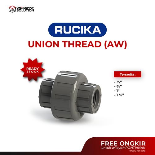 Jual Rucika Fitting - Union Thread (AW) - 1/2" - Kab. Kubu Raya - One ...