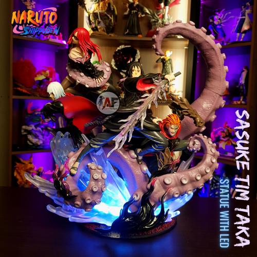 Promo Statue Naruto Uchiha Sasuke Team Taka Akatsuki UTS studio recast ...