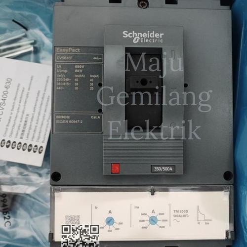 Jual Schneider Mccb Cvs630F 350A - 500A 3P Tm500D 36Ka Lv563305 New Model - Jakarta Selatan ...