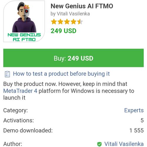 Jual DVD software New Genius AI FTMO - Kab. Sumba Barat Daya - all about forex | Tokopedia