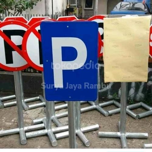 Jual Rambu Custom 35x50cm Dan Tiang Movable - Kota Tangerang - Surya ...