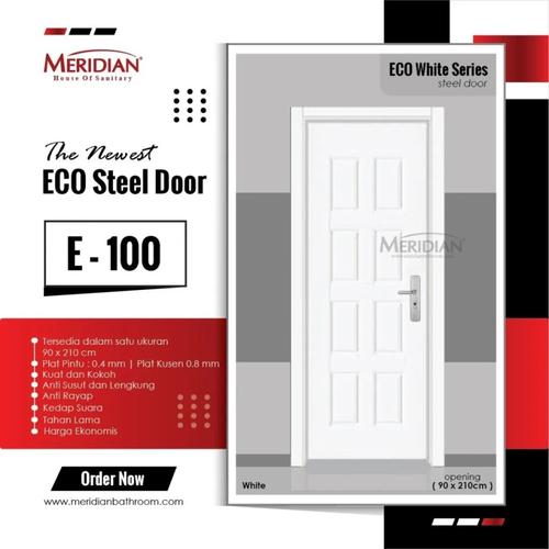 Jual Steel Door Meridian / Pintu Baja Kamar Mandi / MERIDIAN Type E ...