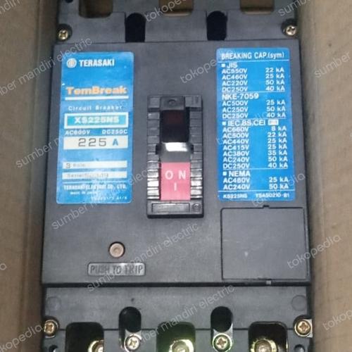 Jual Mccb Terasaki XS225NS 225A 3p - Jakarta Pusat - sumber mandiri electric | Tokopedia