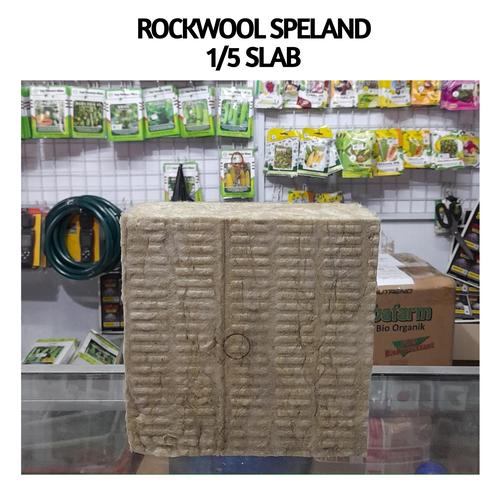 Jual Rockwool Hidroponik SPELAND VEGA 20 x 20 x 7.5 cm Media Tanam 1/5 ...