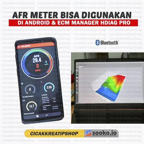 Jual AFR Meter WideBand Sooko Iquteche Versi Android - Kab. Sidoarjo - cicakkreatipshop | Tokopedia