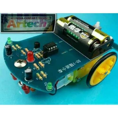 Jual DIY SMART CAR TRACKING ROBOT ANALOG LINE FOLLOWER TANPA ARDUINO ...