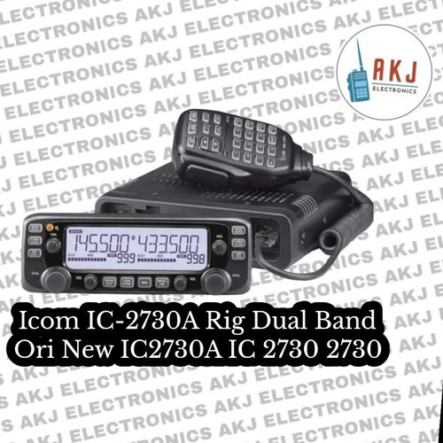 Jual Icom IC-2730A Rig Dual Band Icom Ori New IC 2730A IC2730 2730 ...