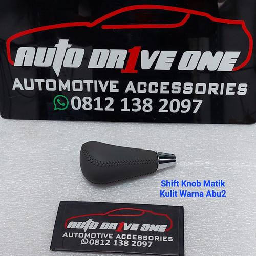 Jual Shift Knob Matik Innova Fortuner Hilux Original - Kulit Abu-abu ...