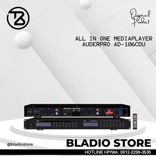 Jual DIGITAL MULTI MEDIA PLAYER AUDERPRO AD-106CDU / CD/USB/MP3/TUNER ...