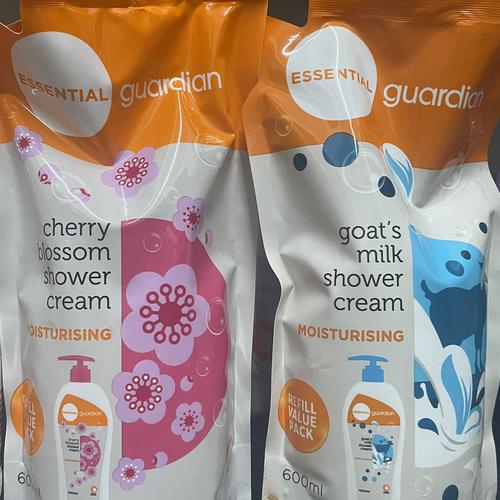 Jual REFIL SABUN GUARDIAN SHOWER CREAM 600 ML - GOAT MILK - Jakarta ...