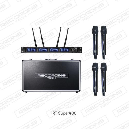 Jual Recording Tech RT Super400 / Super 400 4 Channel Wireless Mic ...