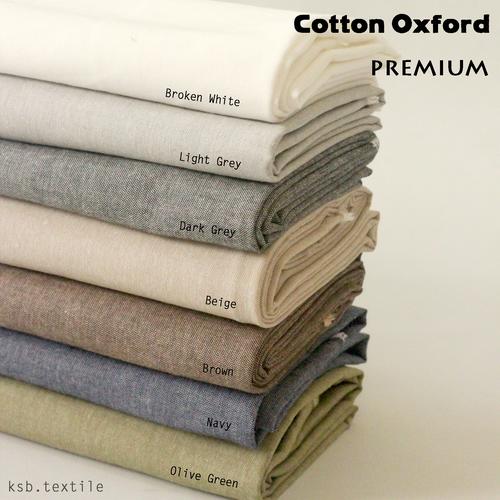 Promo Kain Cotton Katun Oxford Premium Two Tone & Solid / Eceran Meteran - Brown - Kota Bandung ...