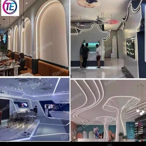 Jual COVER SILICON LED STRIP 1M/100cm pelindung lampu strip 1610 - 1610 ...