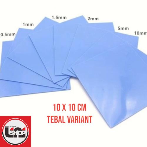 Jual Thermal Pad Vga Chipset IC Termal pad 10cm x 10cm ketebalan ...