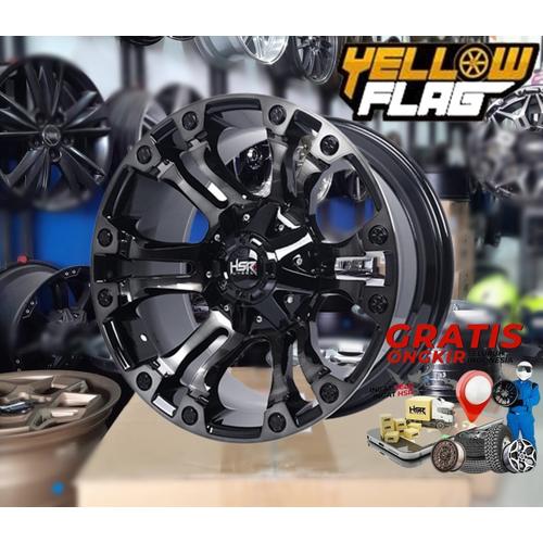 Jual Velg Racing Hsr R18 Type LUMBIS Lubang Baut 6 Fortuner Pajero ...