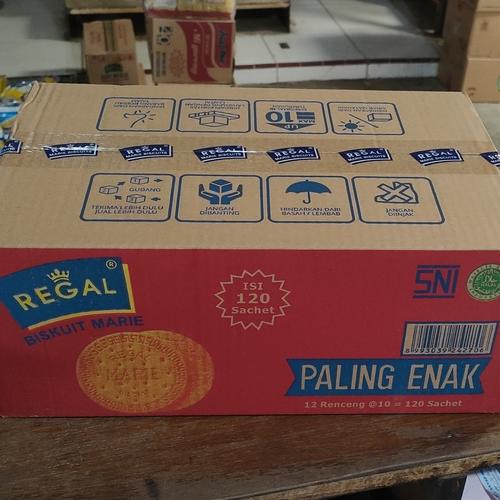 Jual Snack Regal Biskuit Marie Regal Sachet Per Dus isi 12 Pak ...