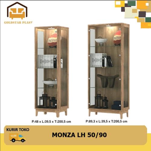 Jual Lemari Hias Premium/Lemari Tas/Display Cabinet/Monza Series LH50 ...