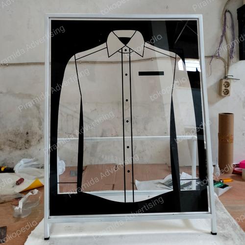 Jual standing Frame Pigura baju kemeja kain batik - Kota Surabaya ...