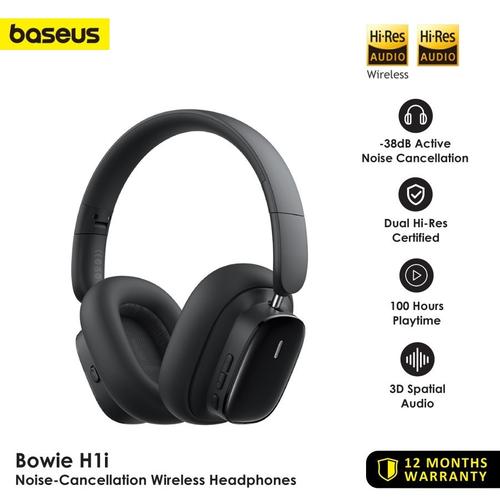 Jual Baseus Headset Bowie H1i Noise-Cancellation Wireless Headphones ...