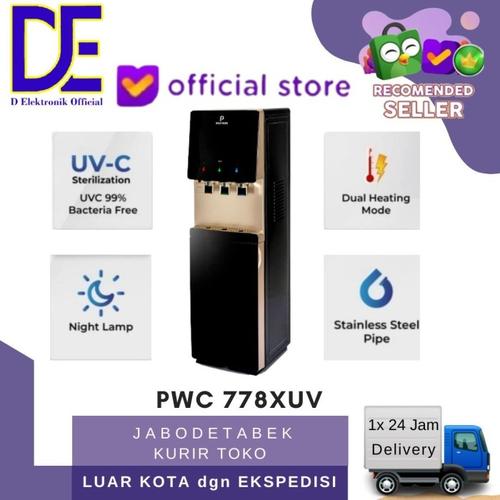 Promo Polytron PWC 778XUV Dispenser Galon Bawah Hydra UV Light PWC 778 ...