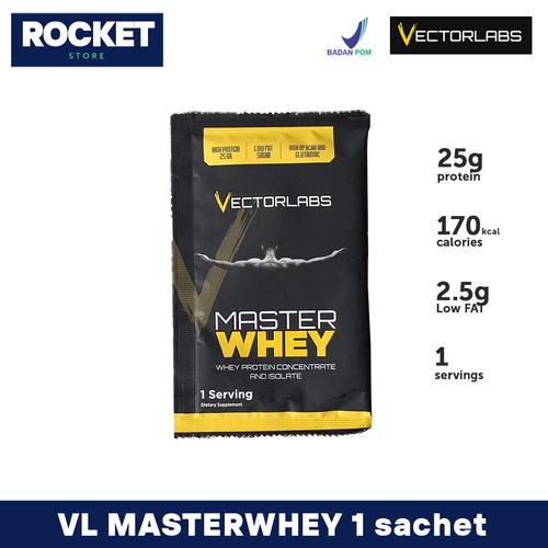 Jual Vectorlabs MasterWhey eceran ecer 1 sachet - 45 gr Master Whey ...