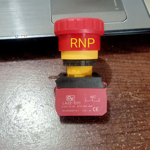 Jual emergency stop waterproof IP68 push lock, turn to release 22mm ...