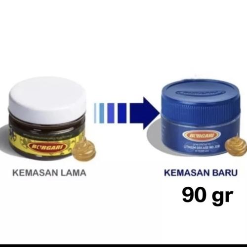Jual Grease/Gemuk BURGARI lithium Bearing/Bering Roda Hi Temp (100gr ...
