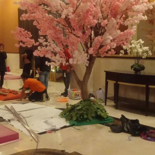Jual POHON BESAR CERRYBLOSSOM/POHON PLASTIK/POHON ARTIFICIAL/BUNGA ...