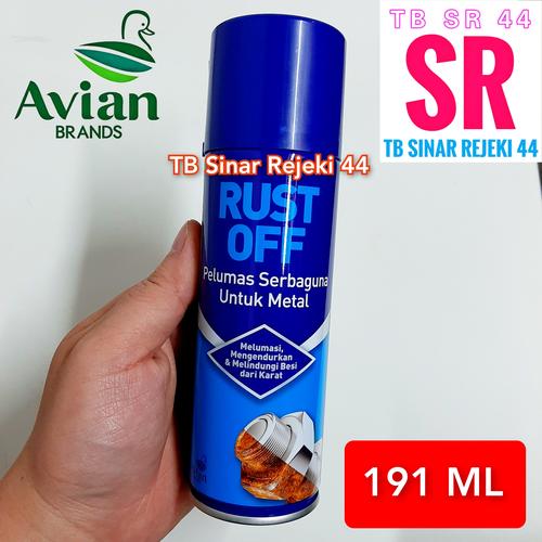 Jual Avian RUST OFF Semprotan Pelicin Pelumas Besi Metal Engsel Anti ...