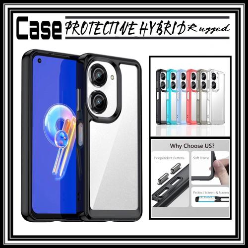 Jual Asus Zenfone 10 / 9 Rugged Protective Original Case Transparan ...