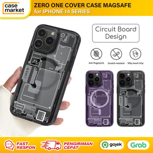 Jual iPhone 14 14+ Pro Max Plus Case Zero One Casing Magsafe Circuit ...