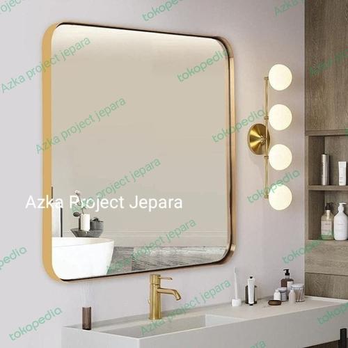 Jual cermin custom frame besi gold / cermin dinding - Kab. Jepara ...