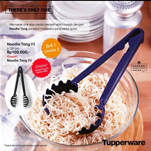 Jual TUPPERWARE NOODLE TONG BELI 1 FREE 1 - PENJEPIT MIE DAN PASTA ...