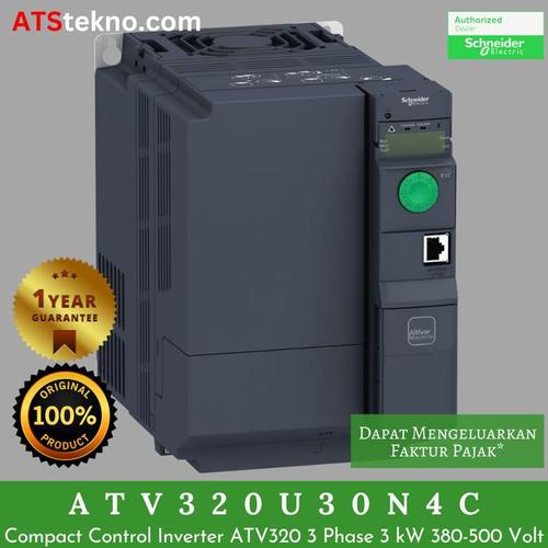Jual Schneider Inverter 3P 3Kw 4Hp 380 Vac Atv320U30N4C - Jakarta ...