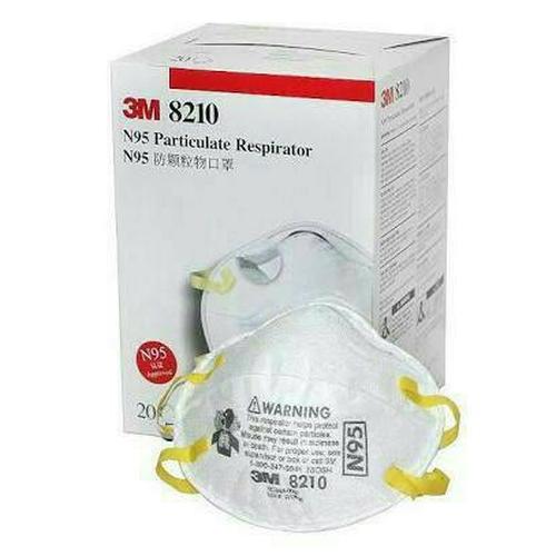 Jual Dust Masker 3M 8210 N95 Satuan Eceran Original Premium Anti Polusi ...