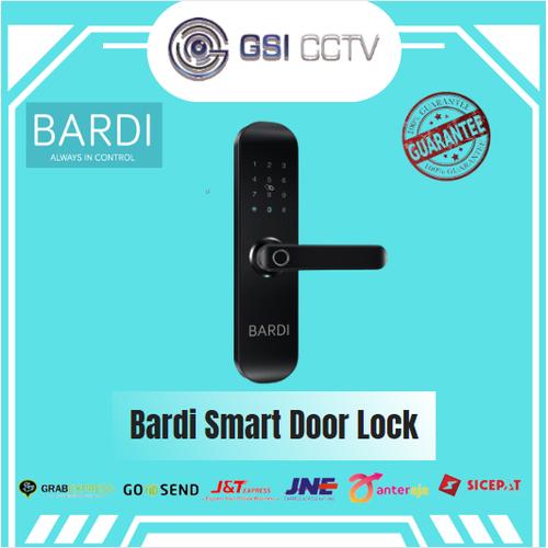 Jual BARDI Smart Door Lock with Handle - Fingerprint Waterproof - Kota ...