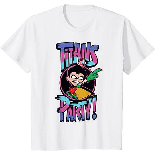 Jual Baju kaos anak Comics Teen Titans Go! Robin Titans Party T-Shirt ...
