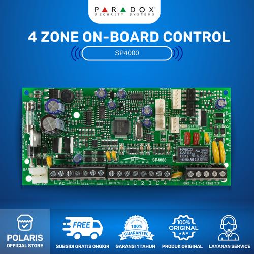 Promo Control Panel Alarm Paradox SP4000 4 Zone - Hanya Board - Jakarta ...