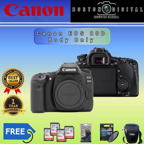 Jual CANON EOS 80D BODY ONLY / CANON 80D BODY ONLY - PAKET 16GB ...