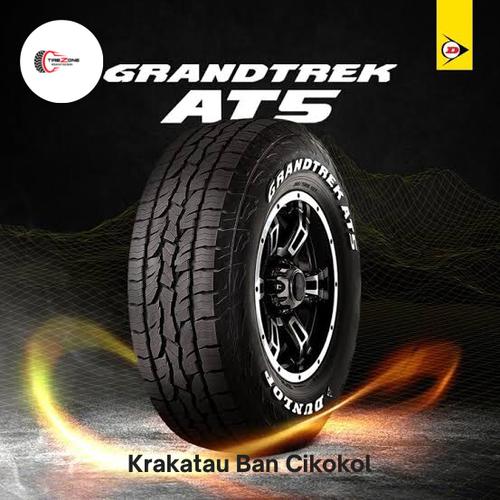 Jual Ban mobil 215/70 R16 Dunlop Grandtrek AT5 215 70 16 list hitam ...