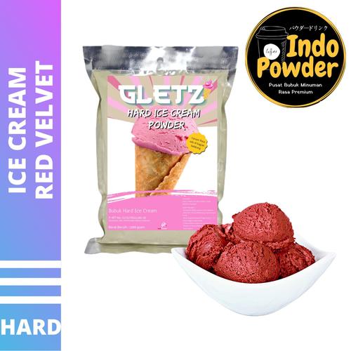 Jual Red velvet Hard Ice Cream Powder 1Kg/ Bubuk Ice Cream Red velvet ...