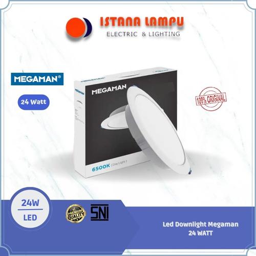 Jual MEGAMAN Downlight LED Panel 24 Watt 24w IB - Putih 6500K - Kota ...