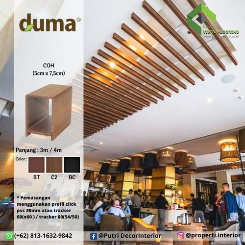 Jual WPC Kisi-kisi Duma COH uk. 5cm x 7,5cm - 3m - Jakarta Timur - Luxury Vinyl Flooring | Tokopedia