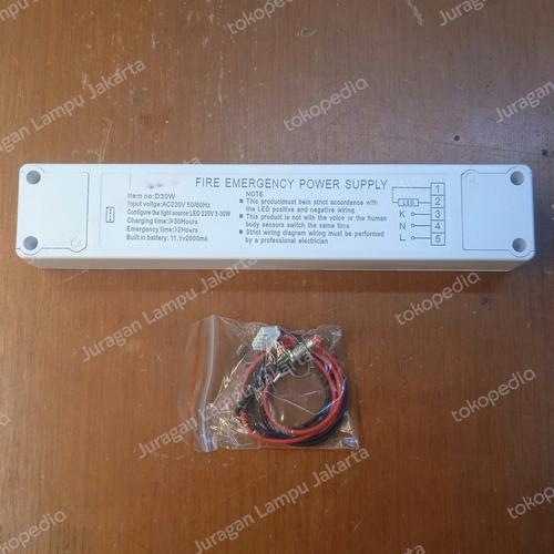 Jual BATRE EMERGENCY LED 30W POWER PACK BATERAI EMERGENCY 30W NICAD ...