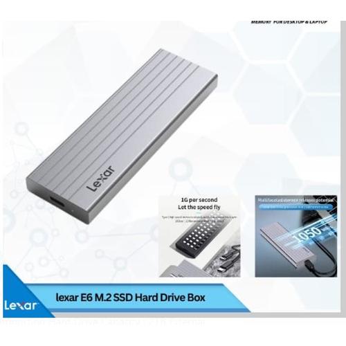 Jual Enclosure SSD Lexar E6 - NVMe M.2 SSD Enclosure LEXAR E6 - Jakarta ...