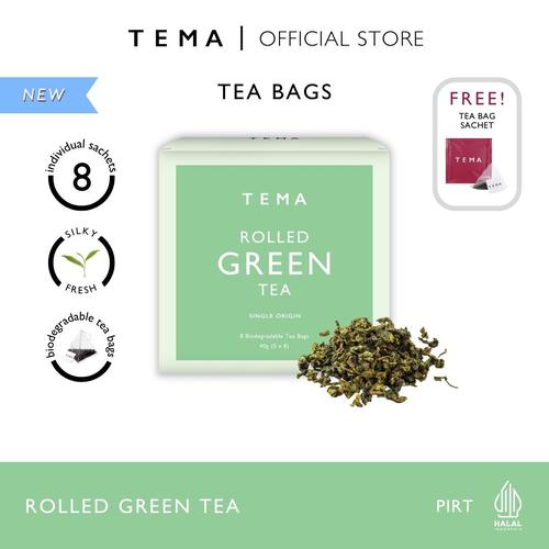 Jual Rolled Green Organic Tea | Teh Hijau | Rolled Green Tea - TEMA Tea ...