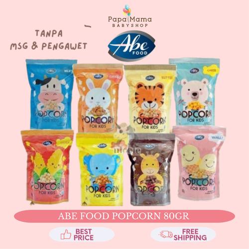 Jual Abe Food Popcorn 80g Makanan For Kids Snack Anak Baby Bayi - Corn ...