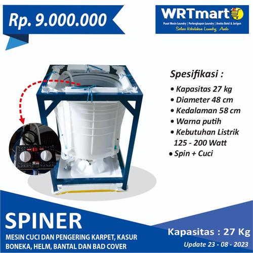 Jual Mesin Spiner Karpet 27 Kg - Kab. Tegal - WRTMART PERLENGKAPAN ...