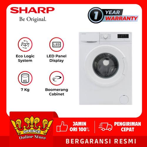 Promo SHARP MESIN CUCI FRONT LOADING ES-FL1072B Cicil 0% 3x - Jakarta ...